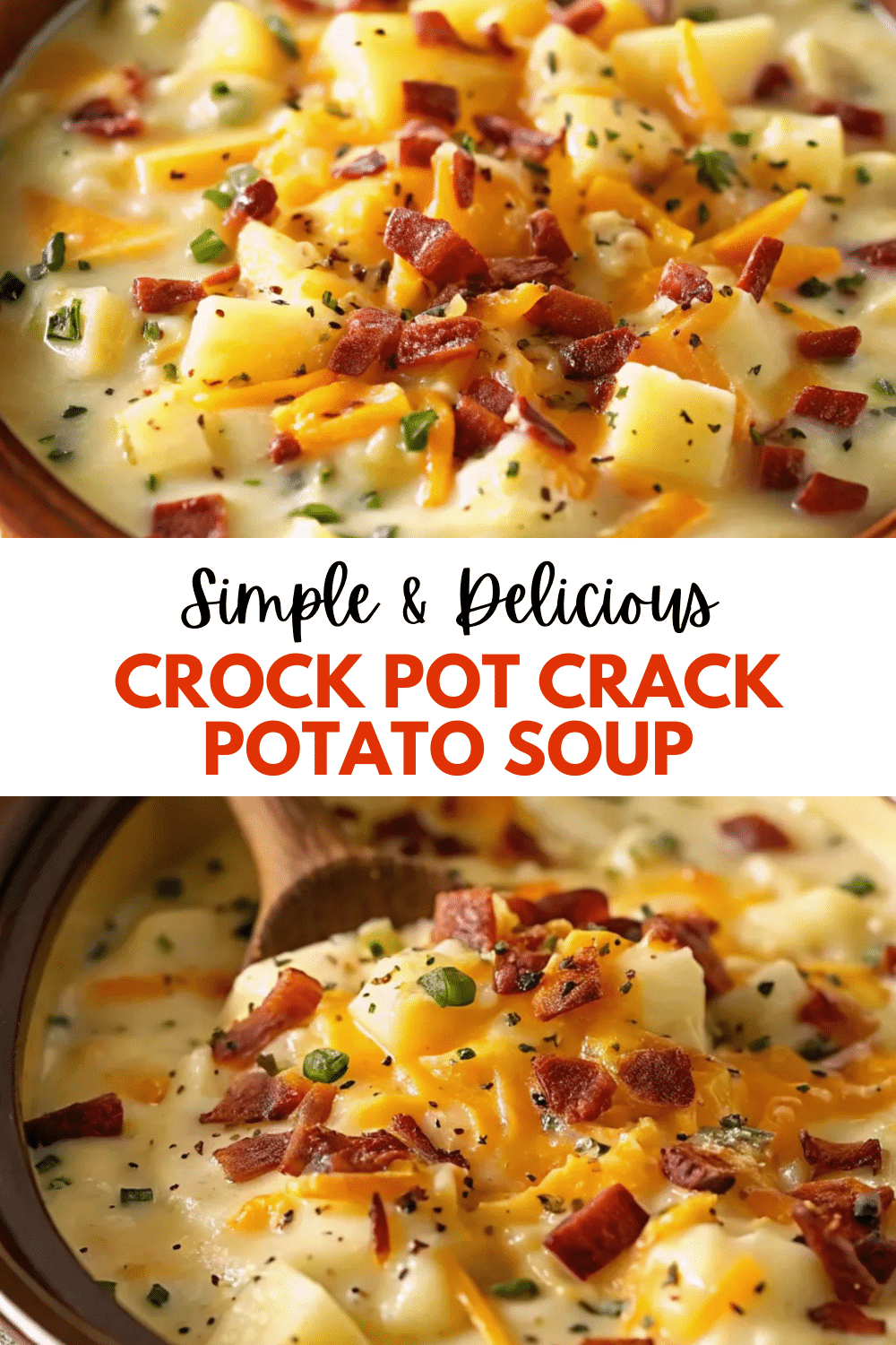 Crock Pot Crack Potato Soup