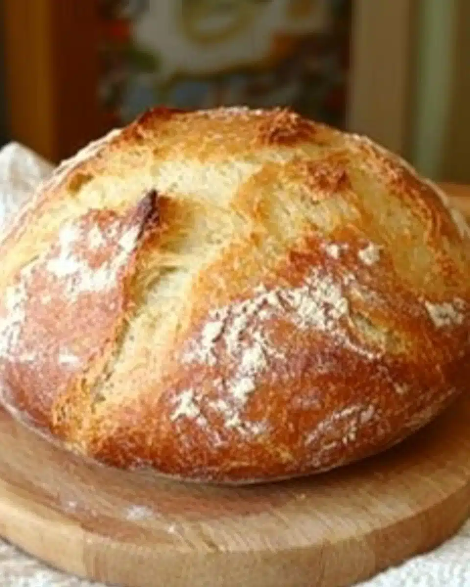 Dutch Oven Crusty Bread