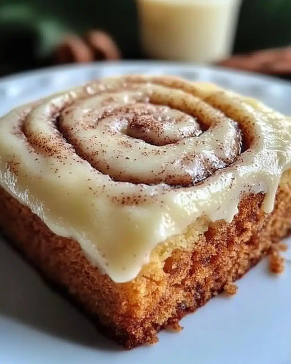 Cinnamon Swirl Cake
