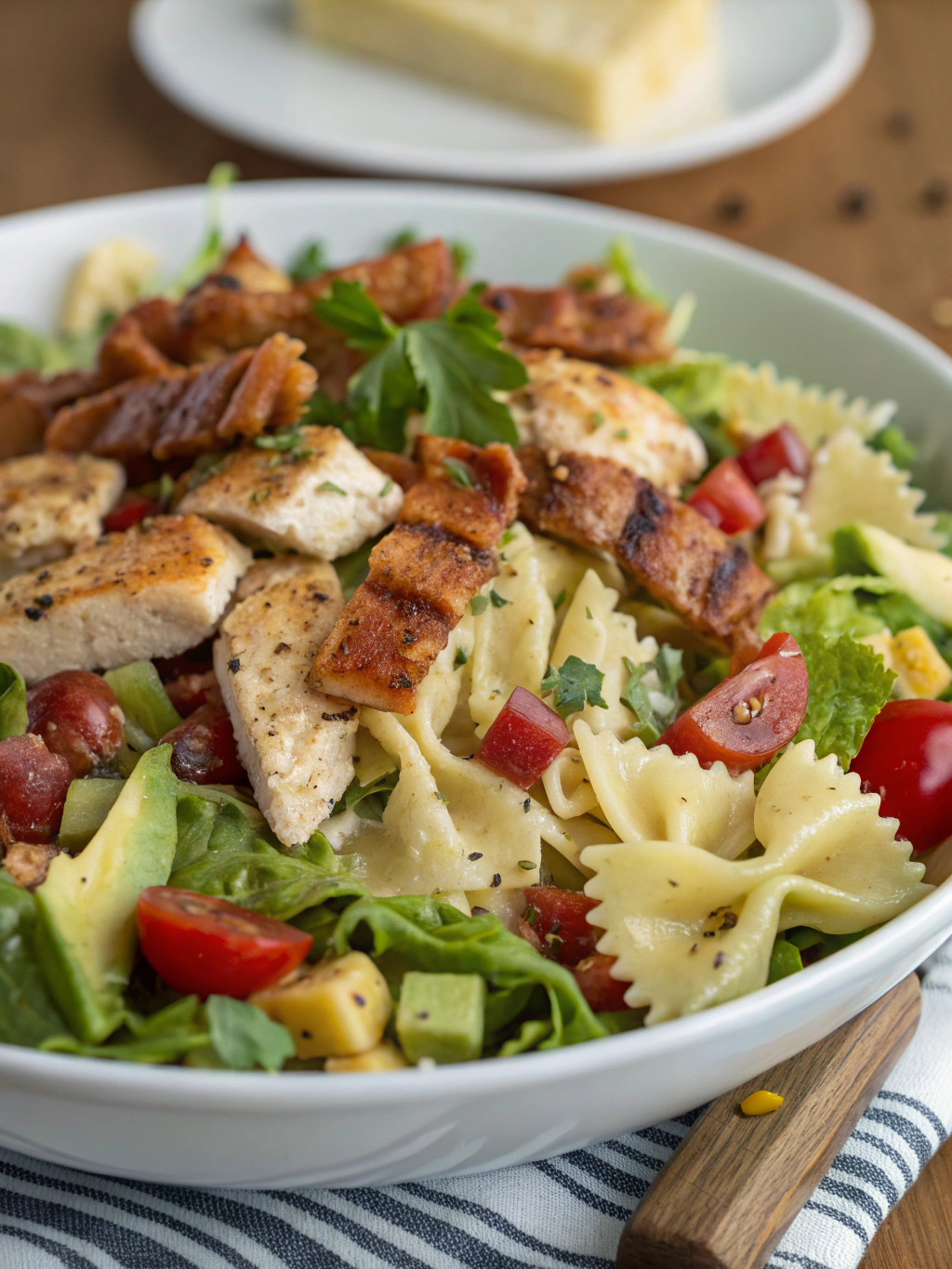 Chicken Club Pasta Salad