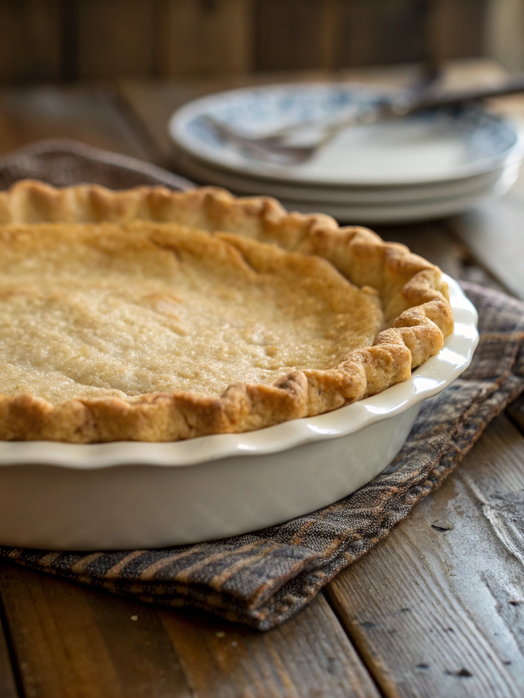 Classic No Roll Pie Crust