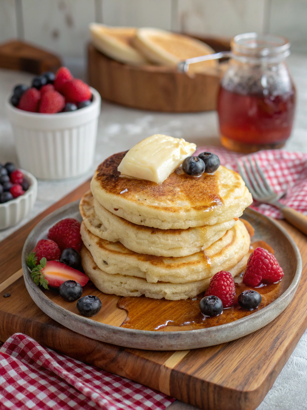 Farmhouse Buttermilk Pancakes