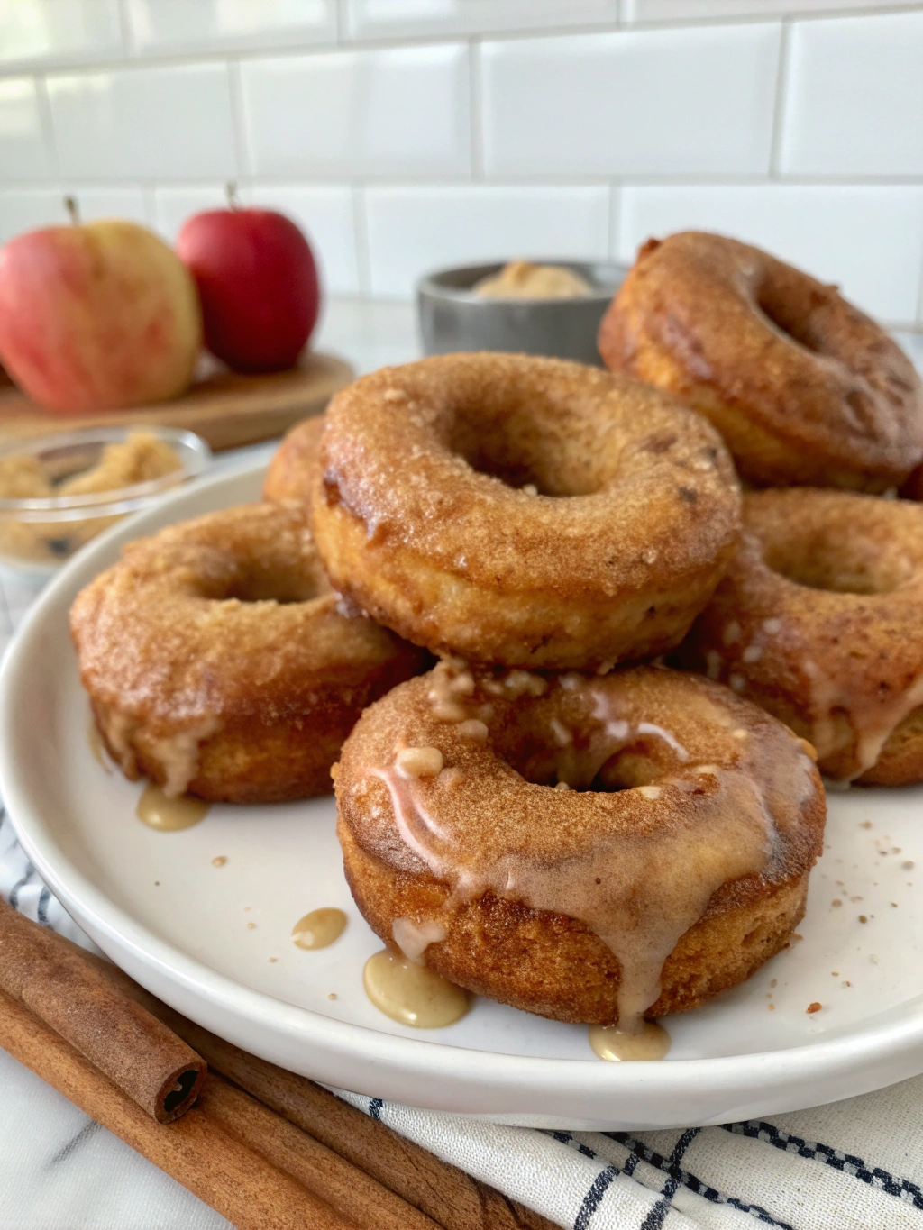 Grandmas Apple Cider Doughnuts