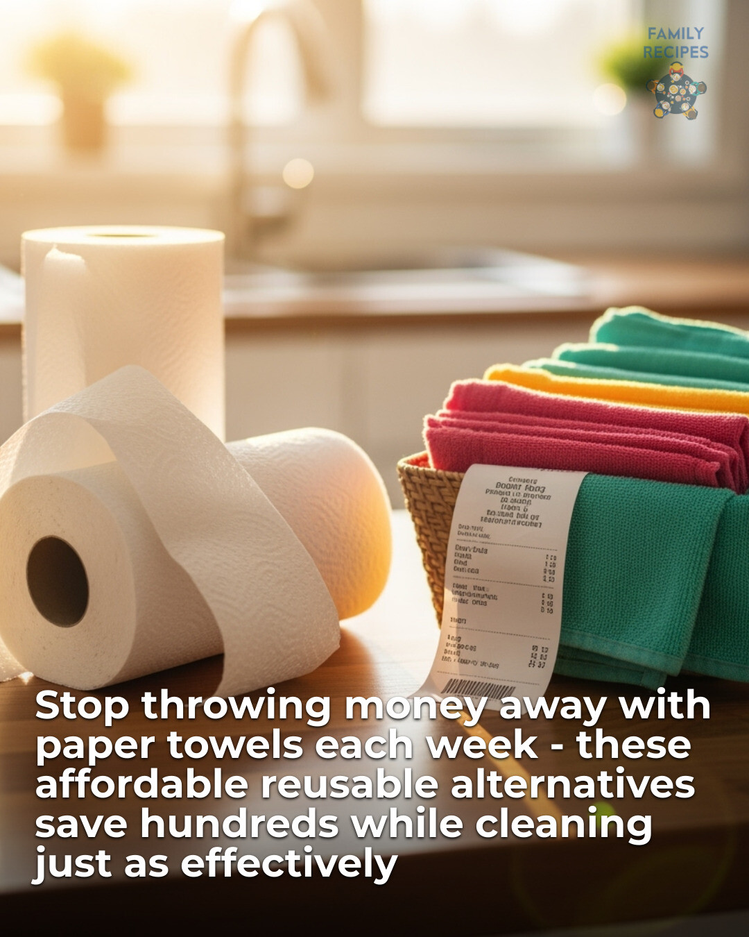 The paper towel mistake draining your grocery budget each week (and the reusable solution)